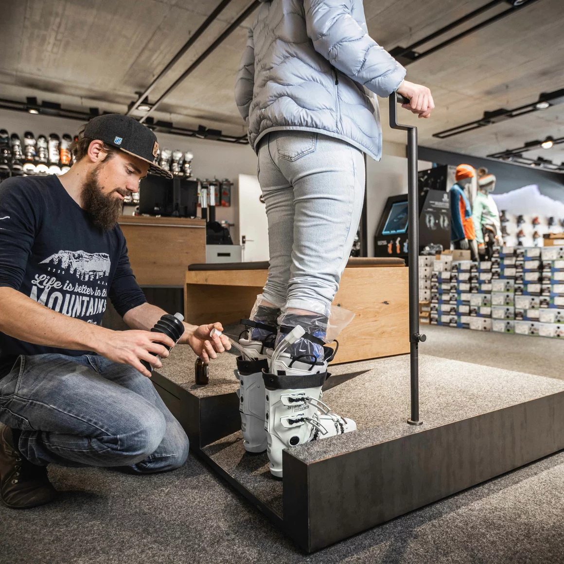 Bootfitting - Skischuhe individuell anpassen | Sport & Mode Kessler